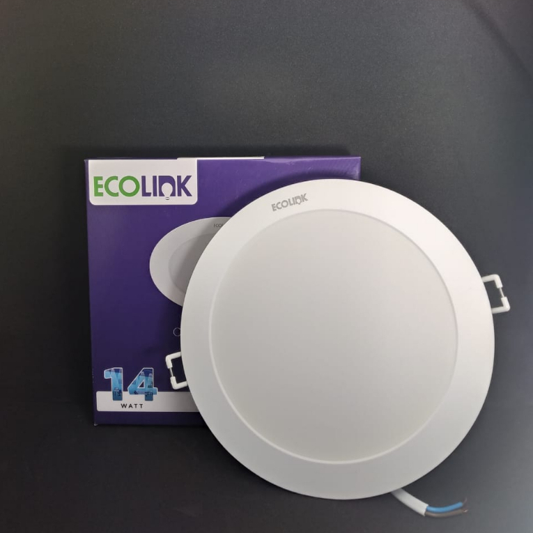 Jual DOWNLIGHT LED PANEL ECOLINK 14 WATT - COOL DAYLIGHT | Shopee Indonesia