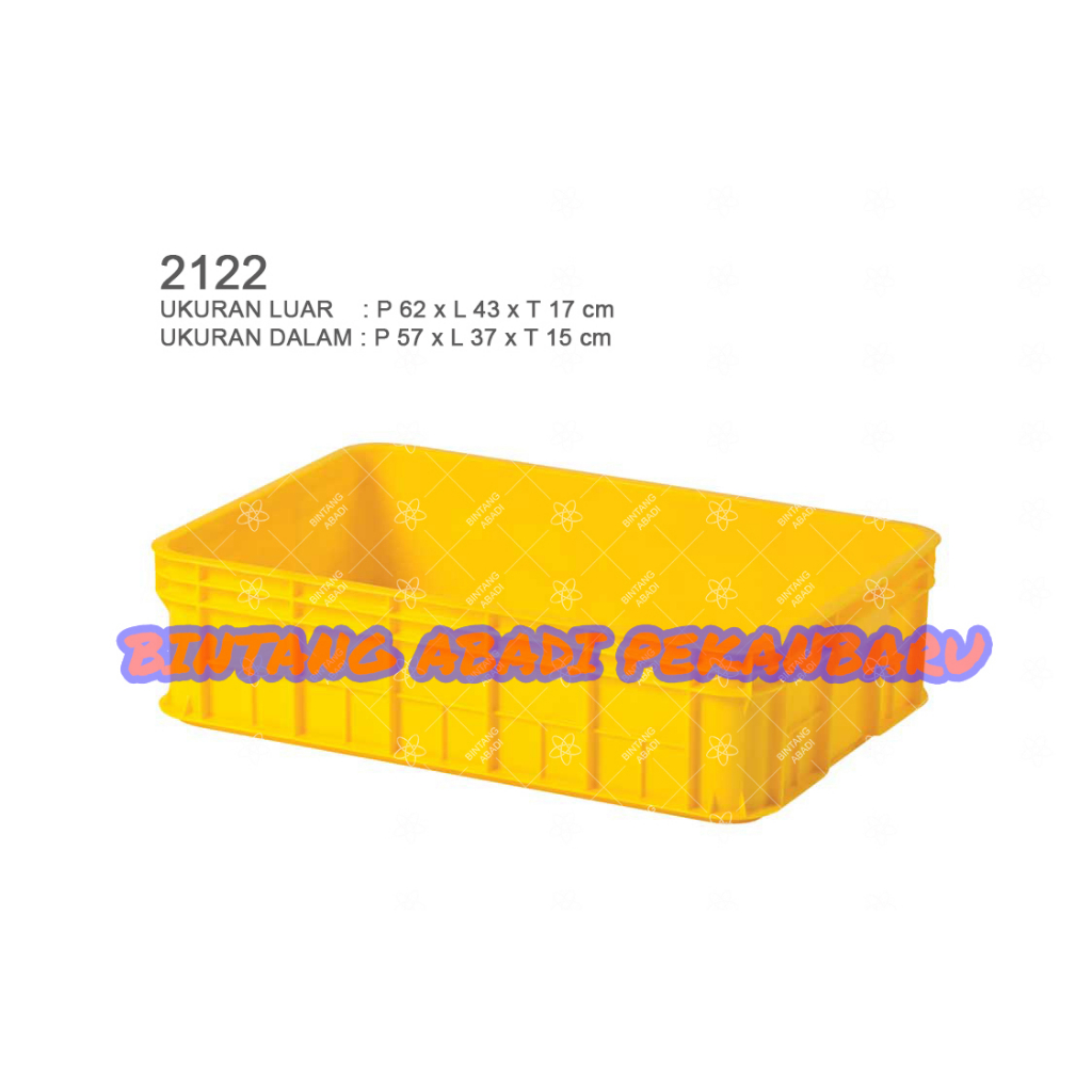 Jual Keranjang Industri Serbaguna 2122 Rabbit Container Plastik Box ...