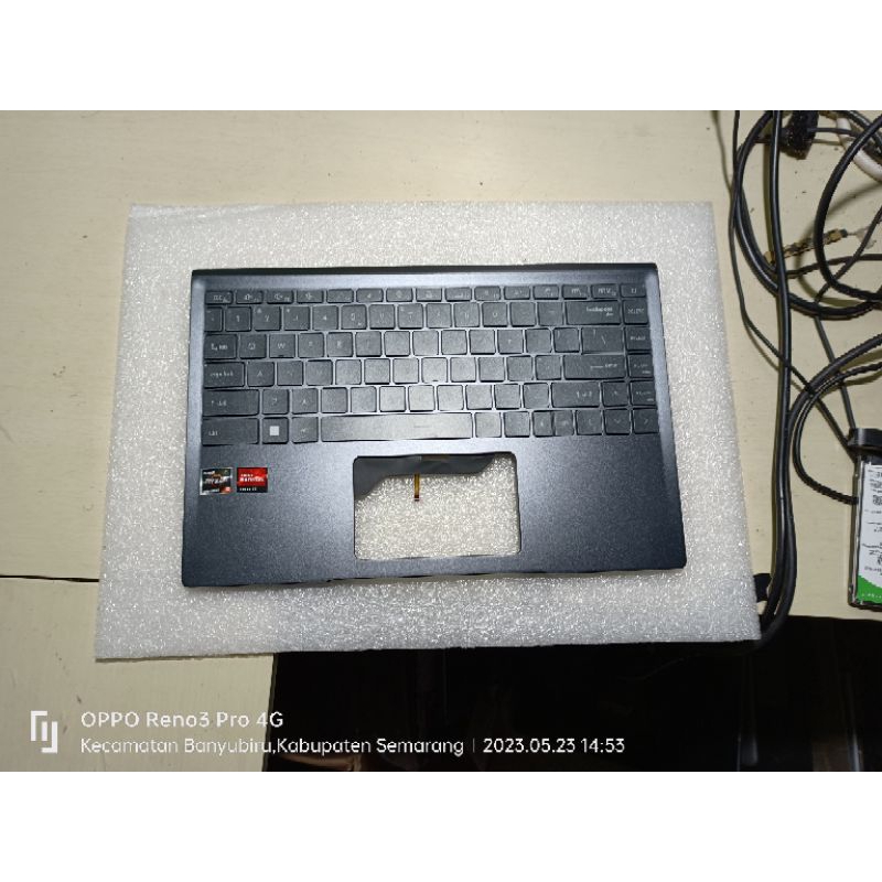 Jual Frame + keyboard MSI Modern 14 B10MW. MSI MS-14D1 original cabutan ...