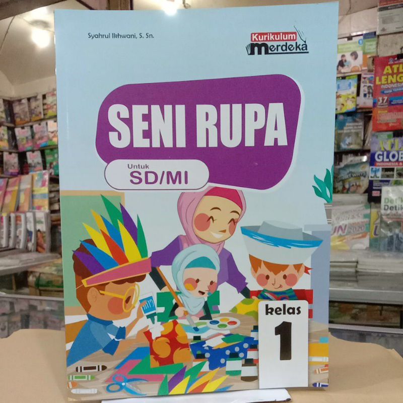 Jual BUKU SENI RUPA KELAS 1 SD,MI KURIKULUM MERDEKA 2021 | Shopee Indonesia
