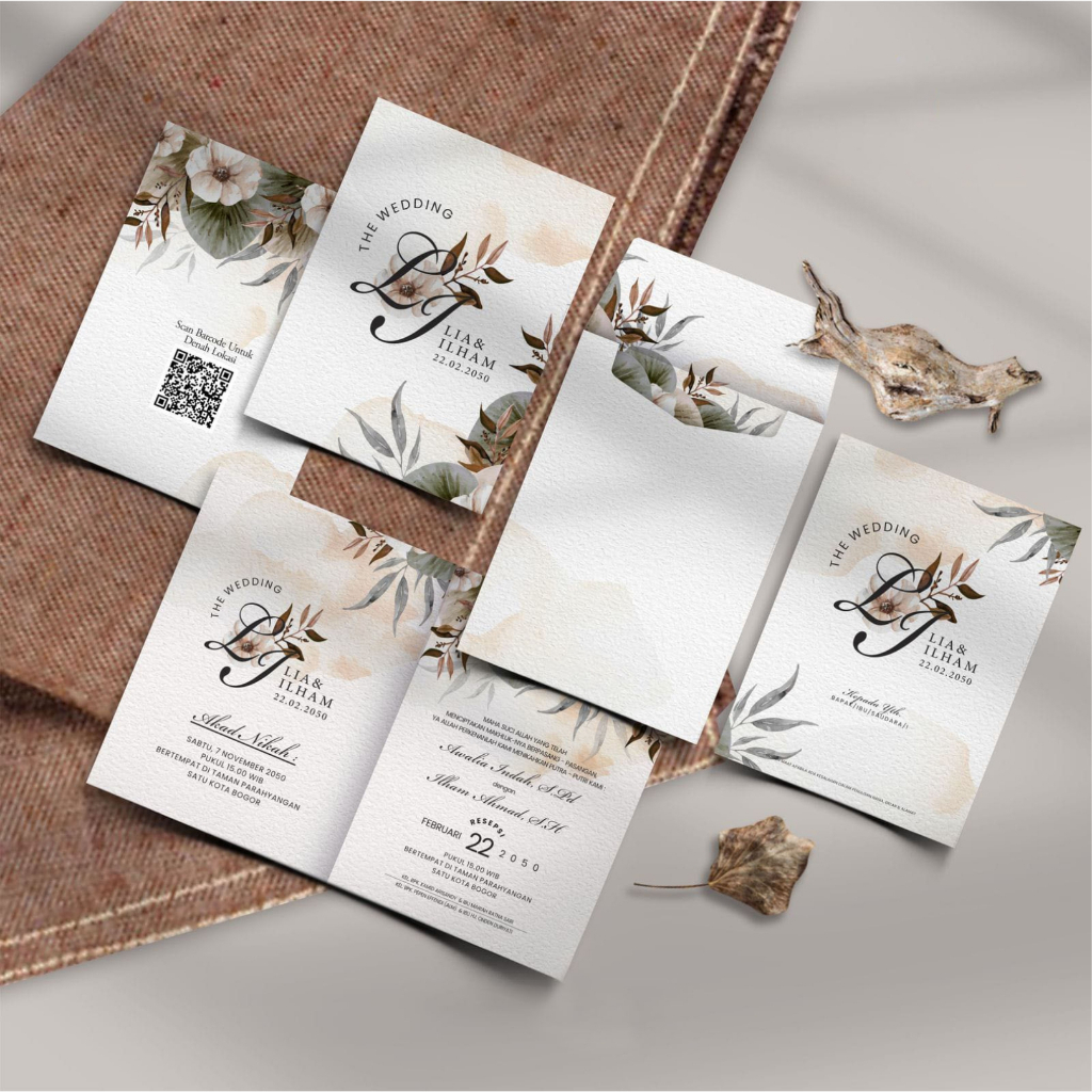 Jual Undangan Pernikahan PB-009 - Undangan Premium - Undangan Murah ...