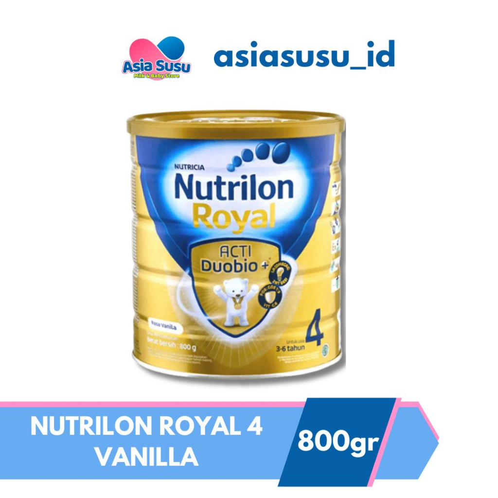 Jual Nutrilon Royal 4 (3-6 tahun) Vanila Madu 800gr | Shopee Indonesia