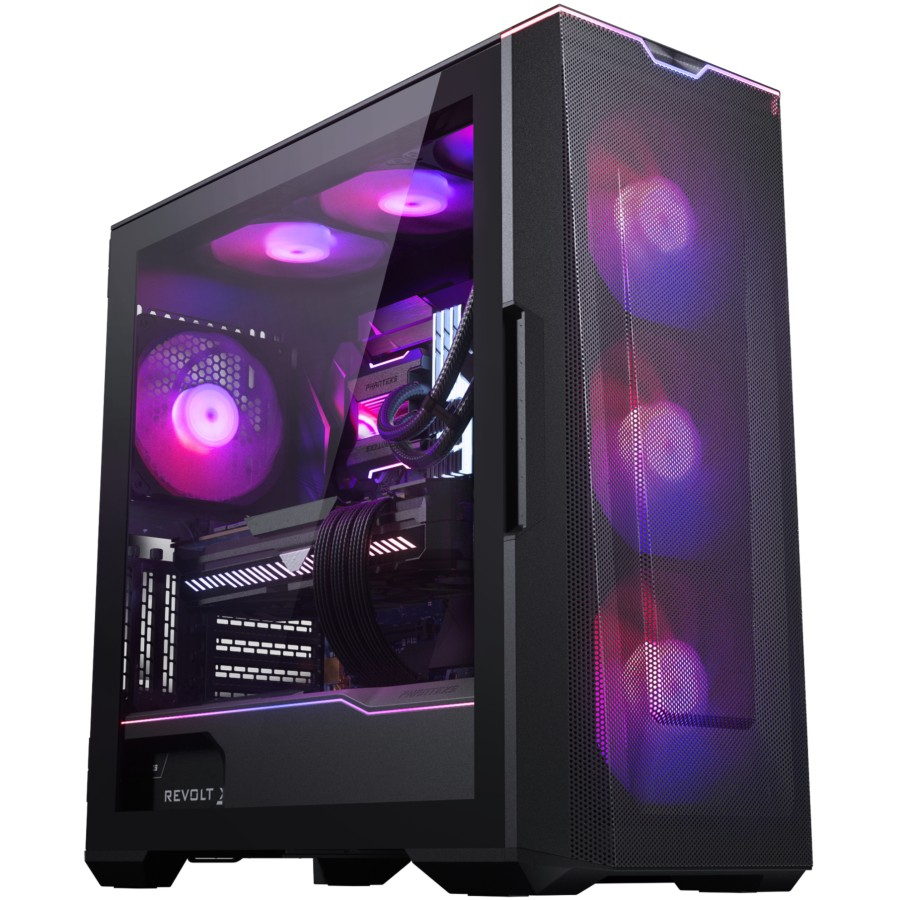 Jual PHANTEKS ECLIPSE G500A DRGB BLACK MID TOWER PC CASE CASING GAMING ...