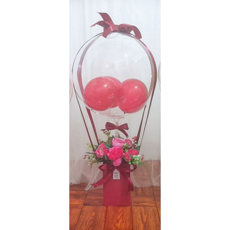 Jual Bucket Balon BUNGA | BALON CUSTOM TULISAN | bucket balon ulang ...