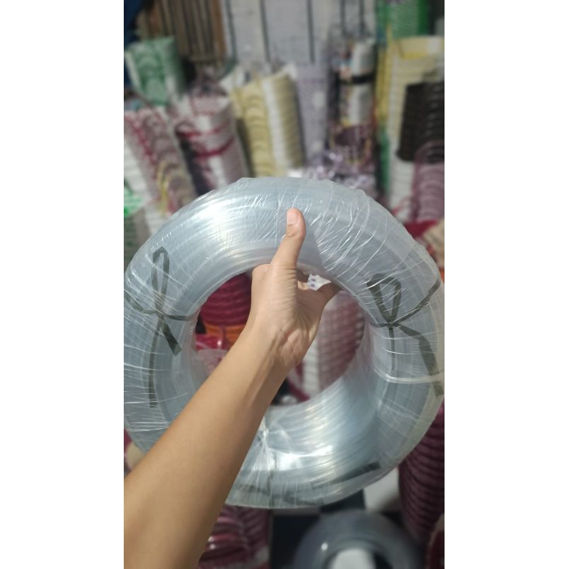 Jual SELANG AIR TRANSPARAN 5/16, Selang Tas Anyaman, Super Elastis ...