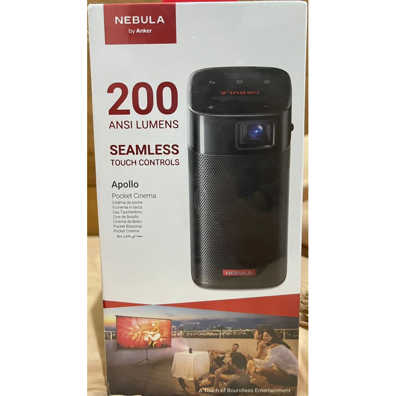 Jual Anker Nebula Apollo Wifi Mini Projector With 200 Lumens Ansi