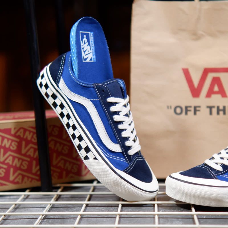 Jual Vans Style 36 Decon Sf Checkerboard True Blue Original 100% ...