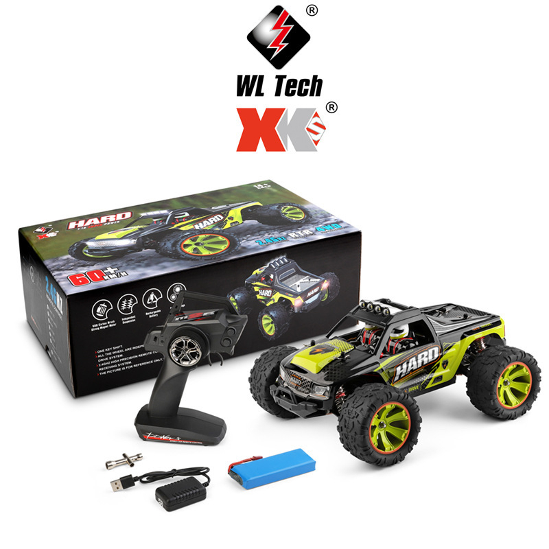 Jual RC Full Propo WLToys 144002 RC 1:14 scale Monster Truck (four ...