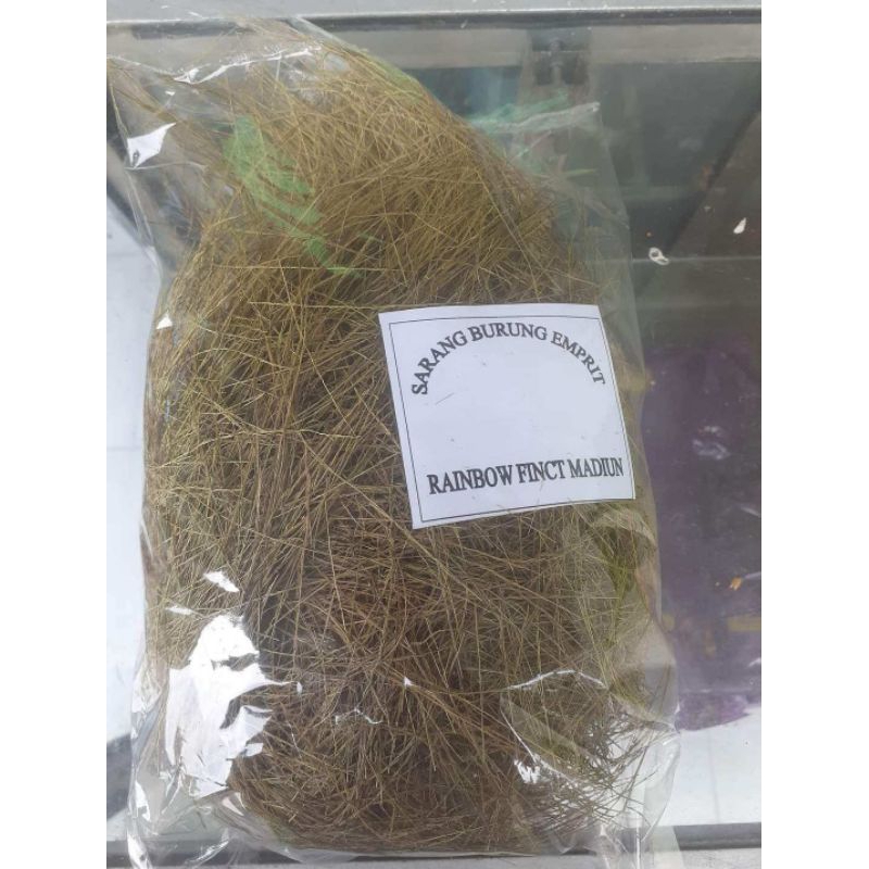 Jual Serat Rumput Rayung Bunga Gelagah Sarang Burung Finch Emprit Anti ...