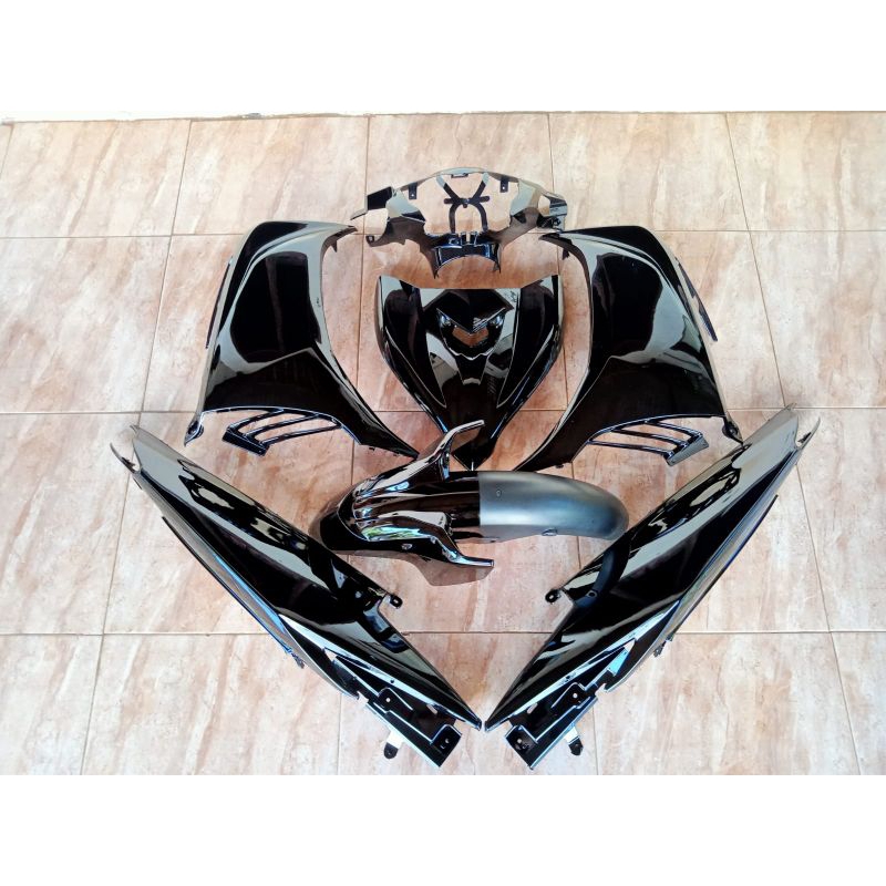 Jual cover body halus Yamaha Jupiter MX new hitam | Shopee Indonesia