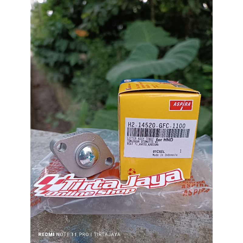 Jual stelan rantai kamprat keteng lifter assy tensioner honda beat fi ...