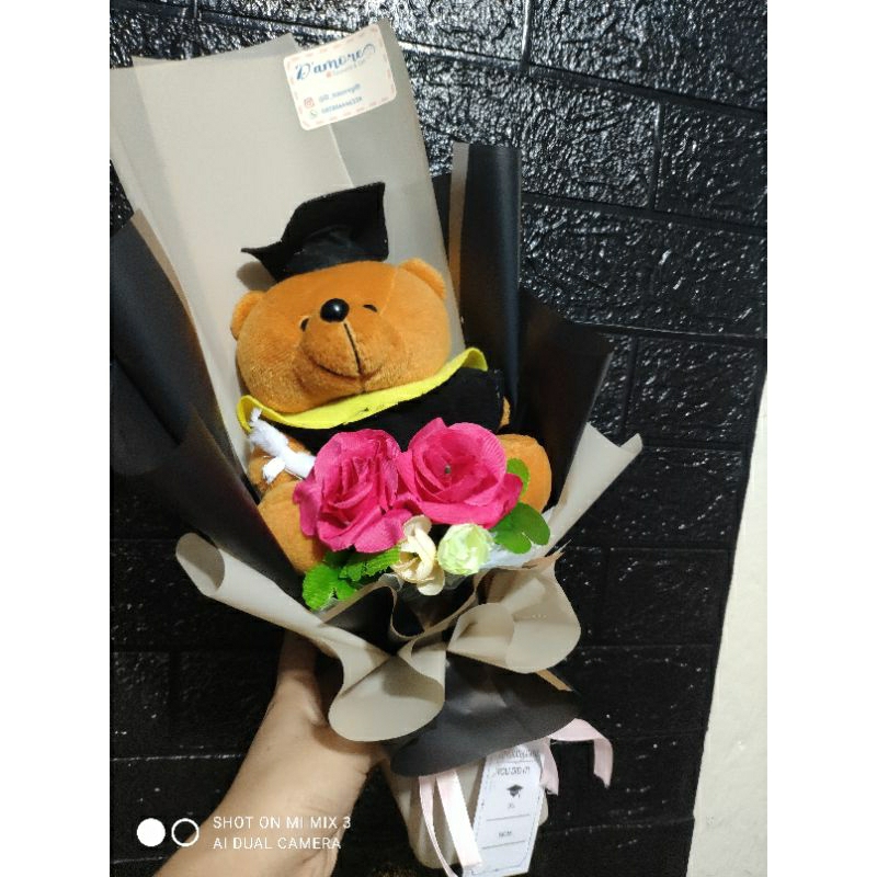 Jual Buket boneka special toga wisuda/ give graduation / bouket ...