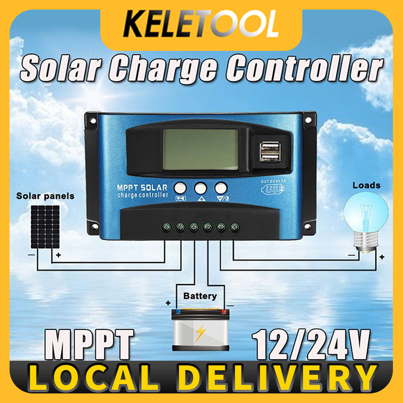 Jual Solar Charger Controller Mppt 50A 12V 24V Panel Surya Mppt 50A ...