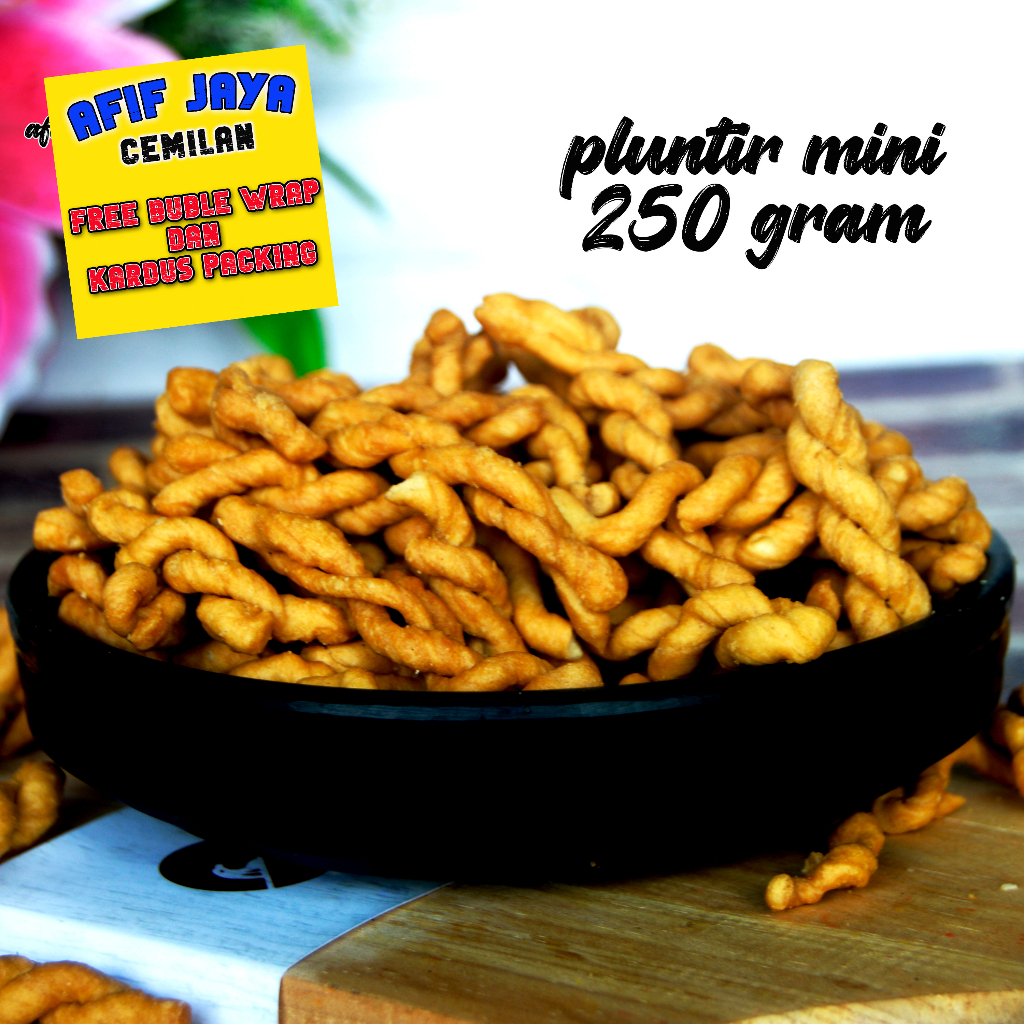 Jual LUNTIR MINI KILOAN SUPER 250 GRAM AFIF JAYA CEMILAN,RENYAH GURIH ...