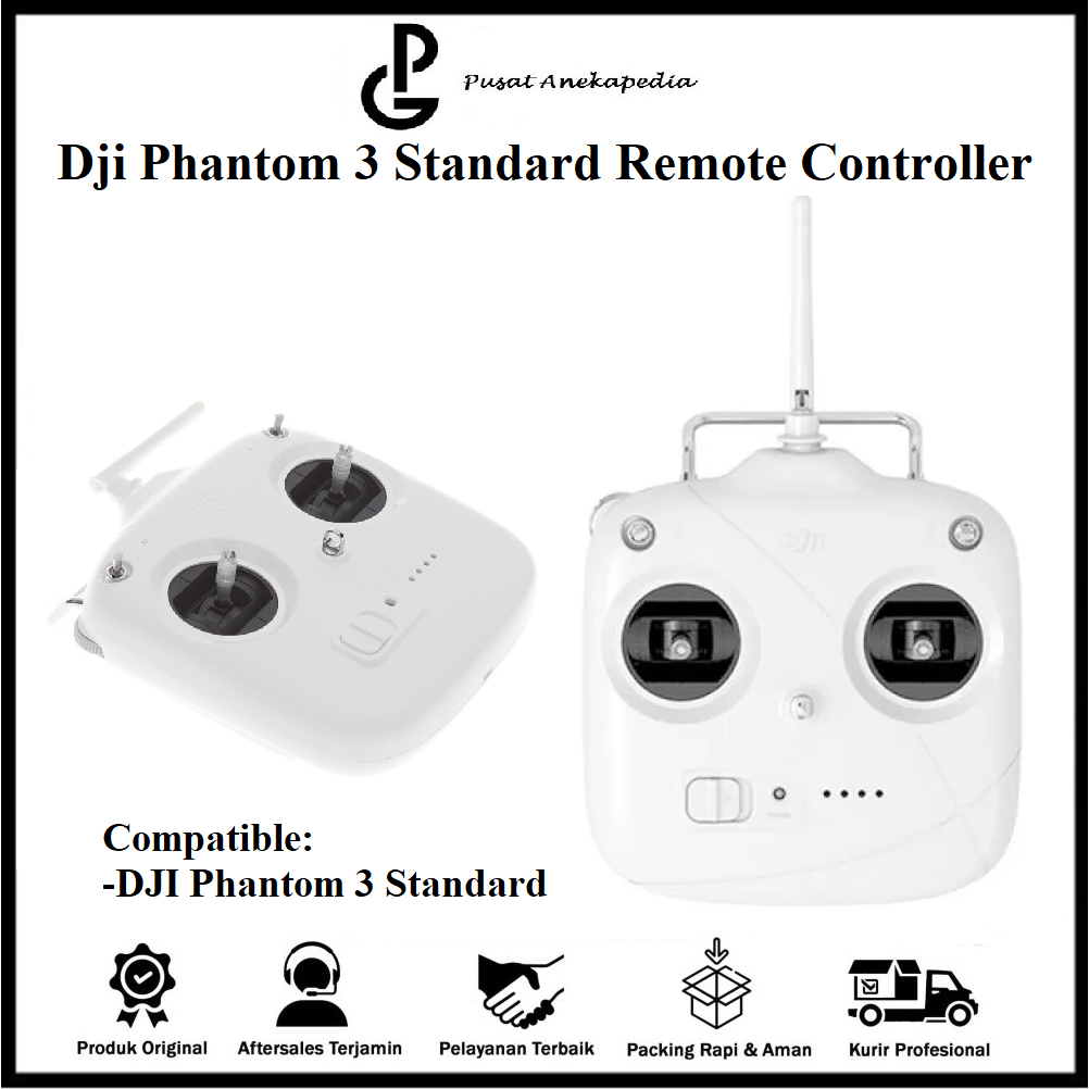 Jual Dji Phantom 3 Standard Remote Control Original Second | Shopee ...