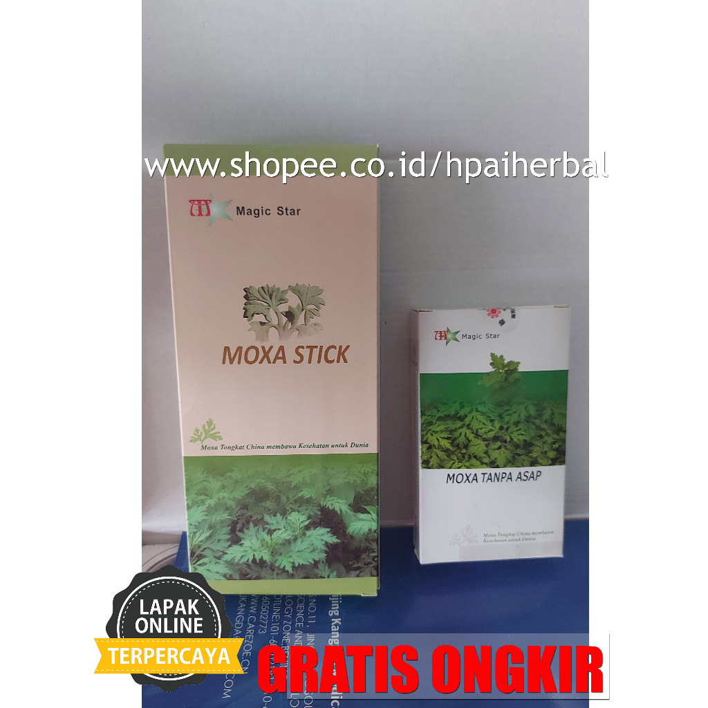 Jual MOXA ROLL TANPA ASAP MAGICSTAR / MOKSA TONGKAT / MOXA STICK ...