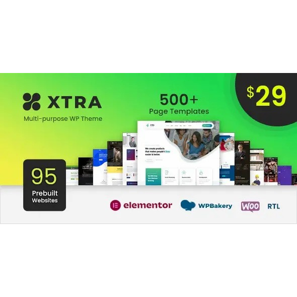 Jual XTRA V4.9.1 – Multipurpose WordPress Theme + RTL | Shopee Indonesia