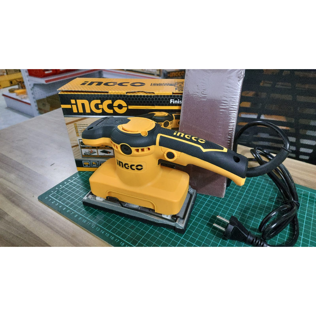 Jual Mesin amplas kotak 320 Watt Finishing sander 180x90mm INGCO FS3208 ...