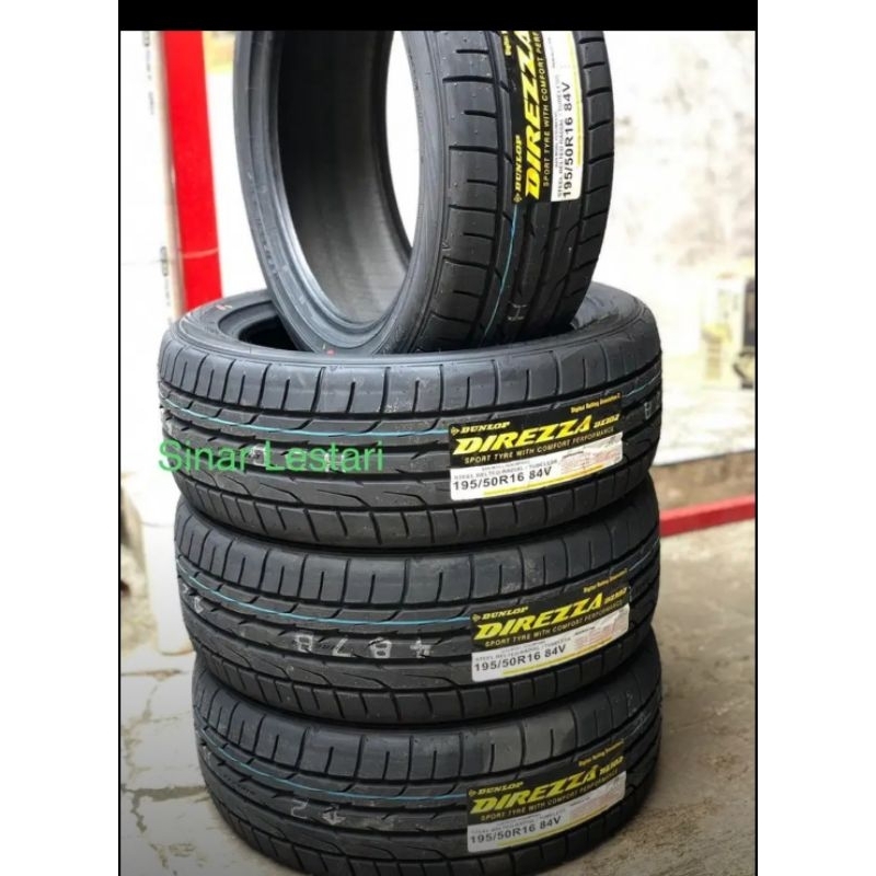 Jual Ban Dunlop Direzza DZ102 195 50 R16 84V Ban Mobil Yaris, Jazz, Vios, City, Sienta Dll ...