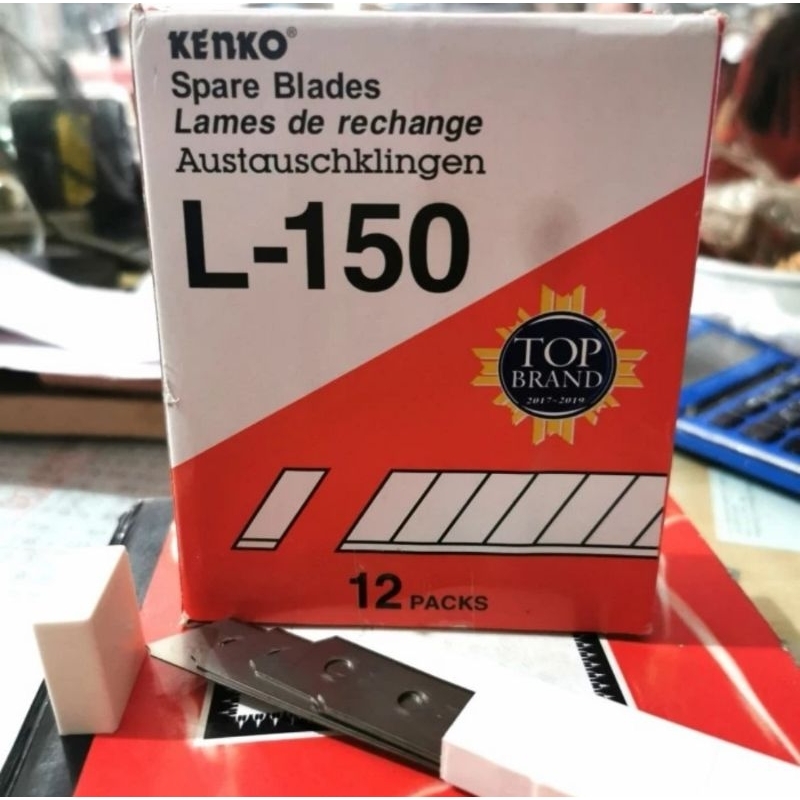 Jual Refill cutter kenko L150 1tube isi 5blade pisau | Shopee Indonesia