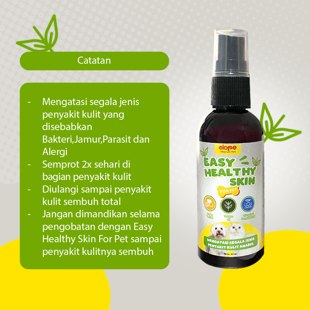 Jual ELOPE Obat Spray Penyakit Kulit Jamur Luka Infeksi Ringworm ...
