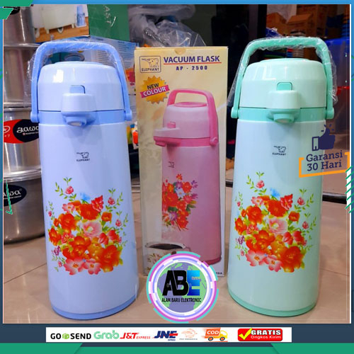Jual Termos Air Panas POMPA / PENCET 2,5 Liter AIR POT ELEPHANT AP-2500 PROMO MURAH | Shopee ...