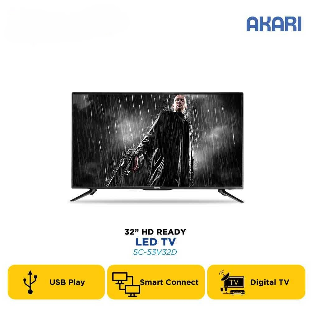 Jual TV LED AKARI Smart Connect Digital 32" SC-53V32D | Shopee Indonesia