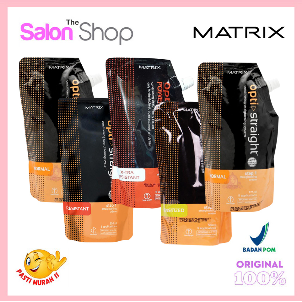 Jual ♦️THESALONSHOP♦️ Matrix OPTI STRAIGHT Step 1 500ml Matrix ...