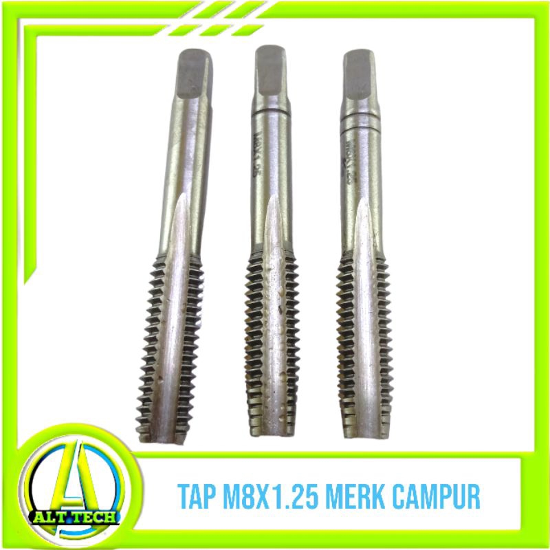Jual Tap baut slek M8x1.25 putih polos baru kunci 12 bukan yamawa osg | Shopee Indonesia