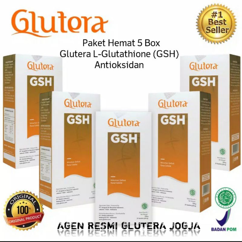 Jual Paket Glutera Glutathione (GSH) - Suplemen Daya Tahan Tubuh ...