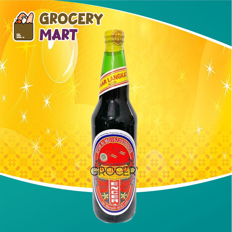 Jual Kecap Asin Cap Panah Sinar Langkat 600ml | Shopee Indonesia