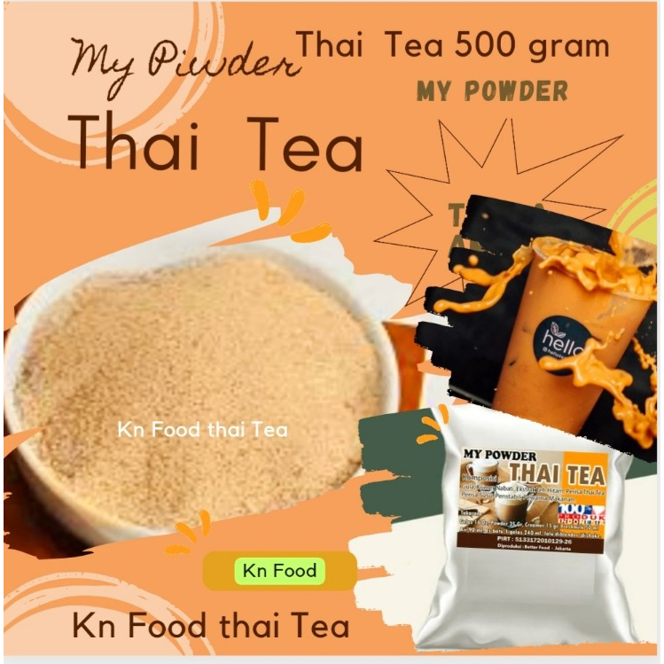 Jual Bubuk Minuman Thai Tea 500gr || Thai Tea Powder - 500 gram ...