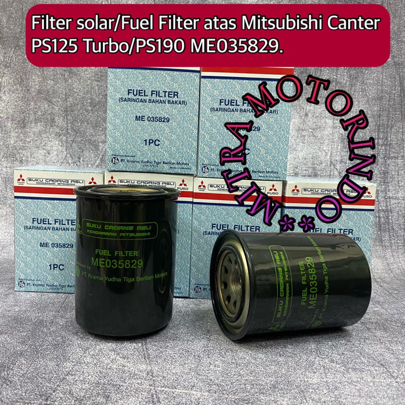 Jual Filter Solar/Fuel Filter Atas Mitsubishi Canter Ps125 Turbo/Ps190 ...