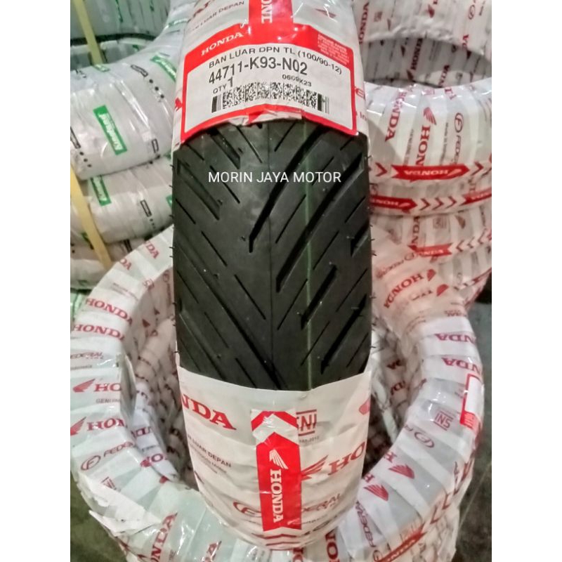 Jual BAN HONDA TUBELESS 100/90-12 110/90-12 SCOOPY K93-N02 | Shopee ...
