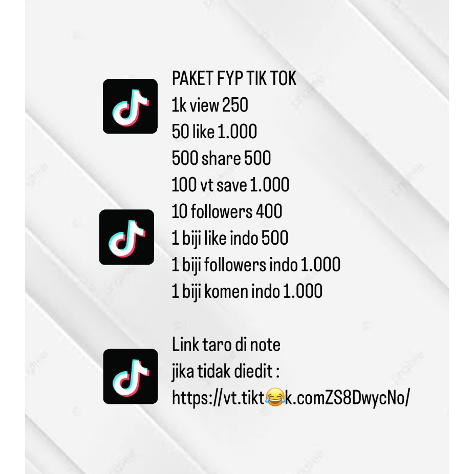 Jual SOFTWARE SERVER FAST TT FYP TIK TOK | Shopee Indonesia