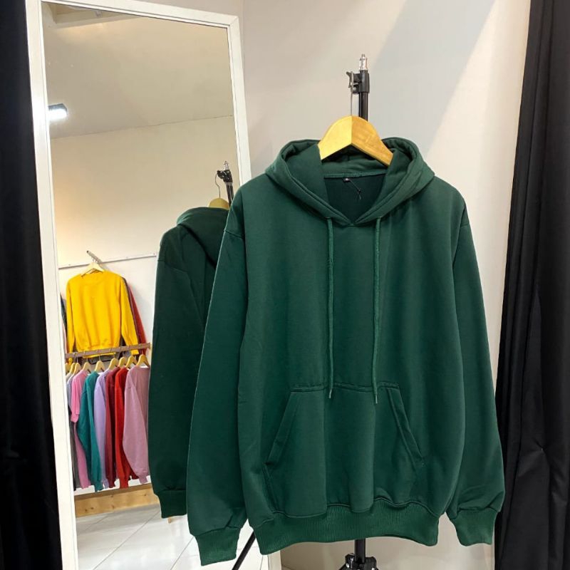 Jual Jaket Hoodie Premium Polos Pria Wanita Ukuran XL XXL Jacket Hodie ...