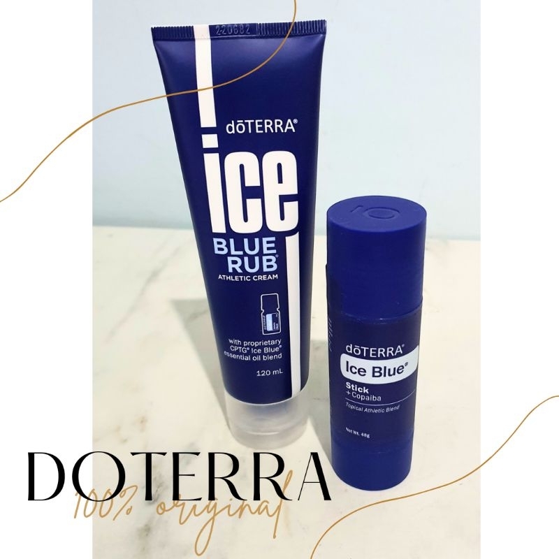 Jual doterra ICE BLUE RUB / STICK - cream salep untuk badan nyeri pegal ...