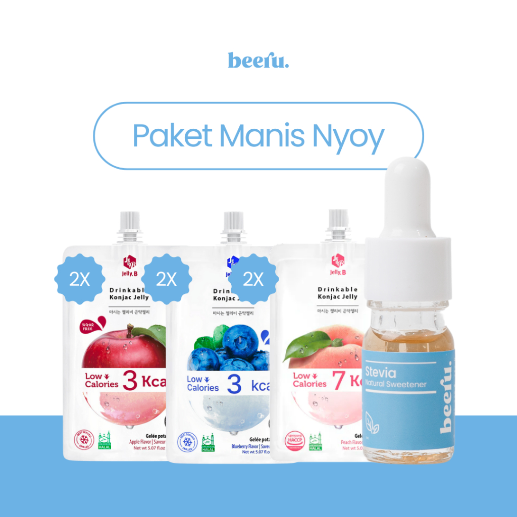 Jual Beeru Stevia Paket Manis Nyoy | Shopee Indonesia
