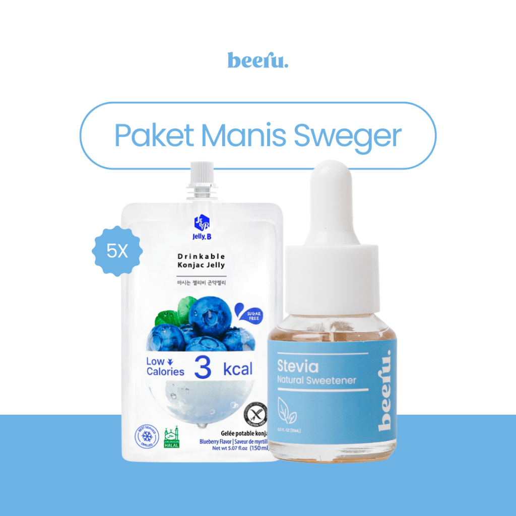 Jual Beeru Stevia Paket Manis Sweger | Shopee Indonesia