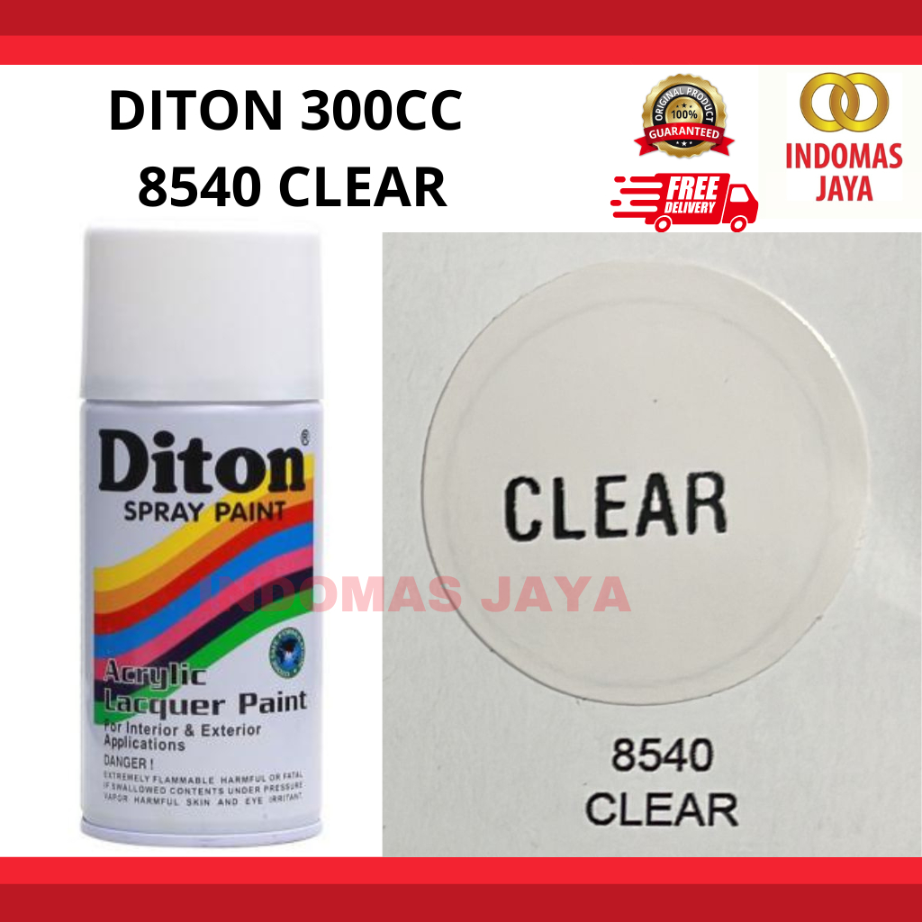 Jual Pilox Diton 300cc Pilok Pylox Pernis Clear Bening 8540 | Shopee Indonesia