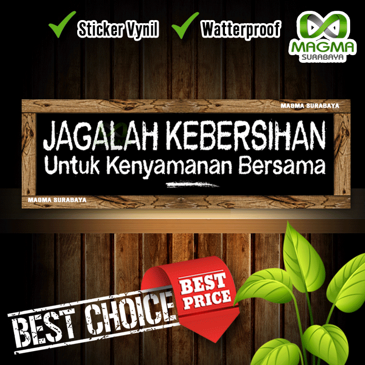 Jual Stiker Jagalah Kebersihan untuk kenyamanan Bersama | Shopee Indonesia Jual Stiker Jagalah Kebersihan untuk kenyamanan Bersama | Shopee Indonesia