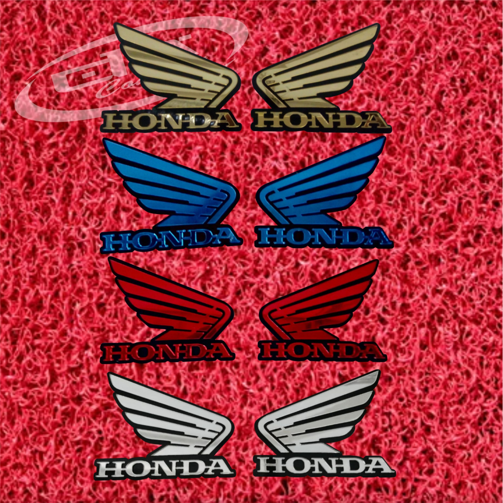 Jual Emblem Logo Sayap Wing Timbul Motor 3D Akrilik Variasi bukan ...