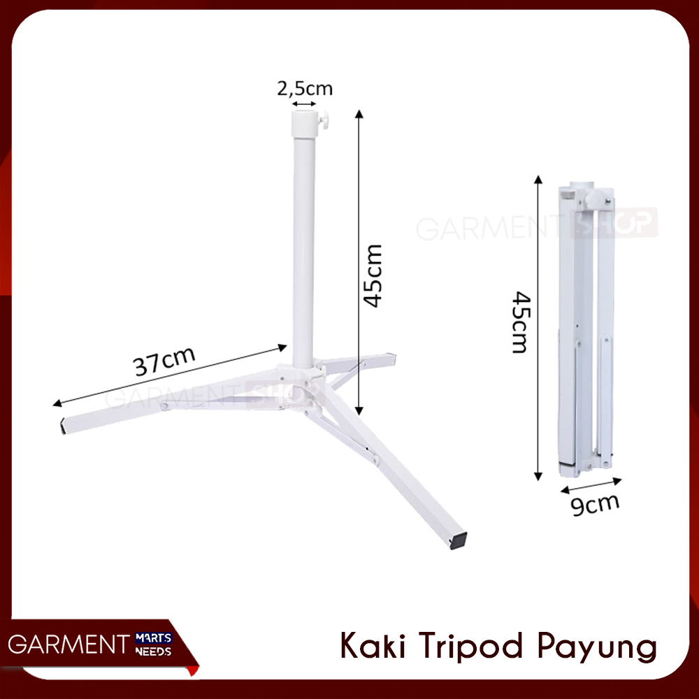 Jual Kaki Tripod Tenda Payung Penyangga Cagak Tiang Jualan Serbaguna ...