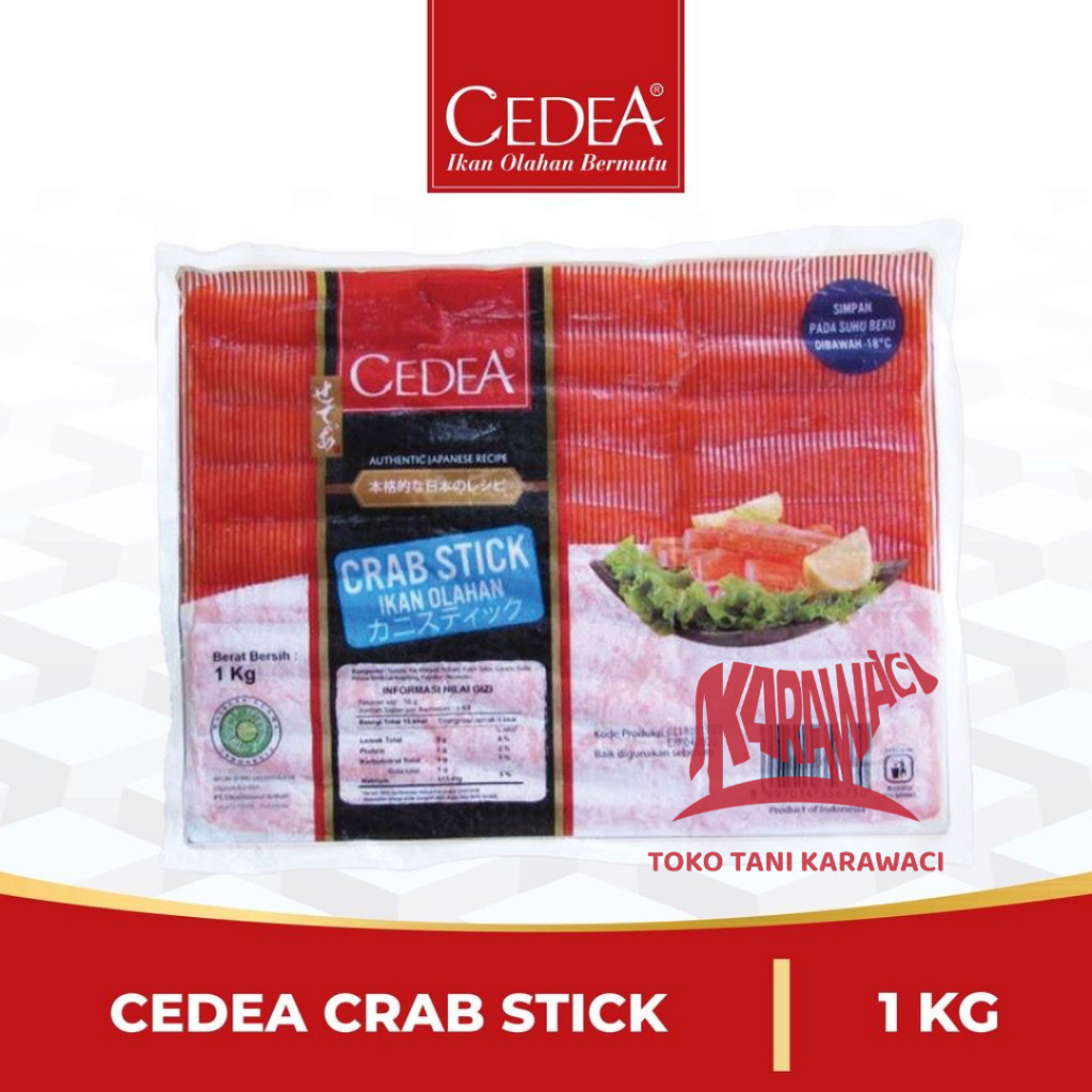 Jual CEDEA Crab Stick @1kg | Shopee Indonesia