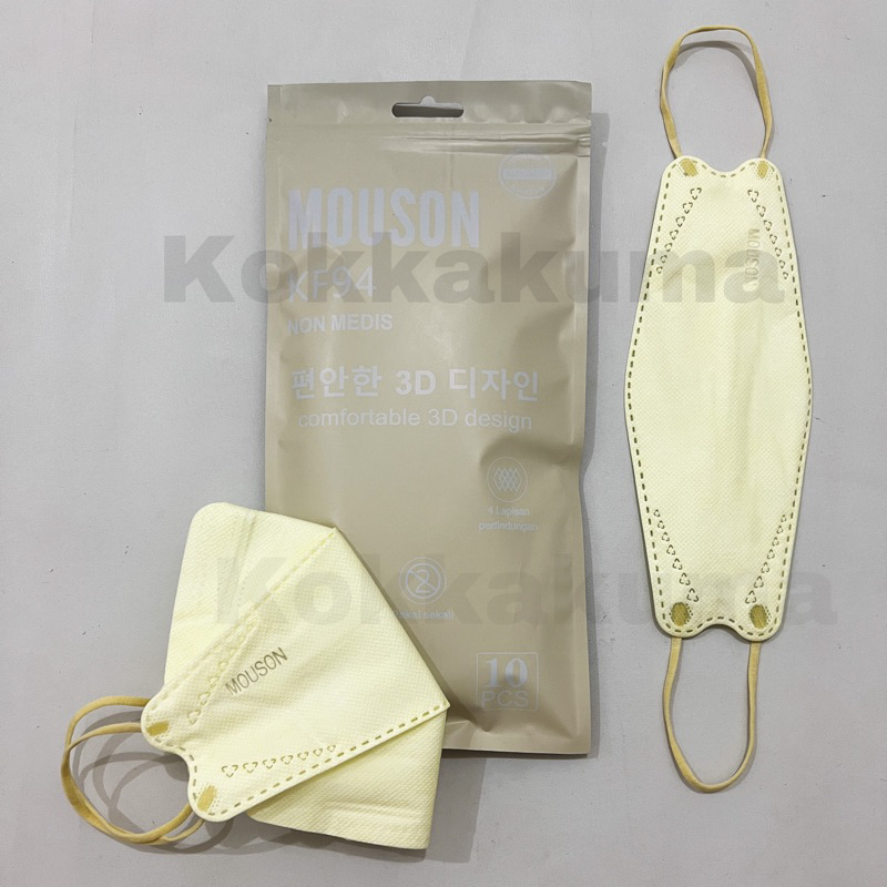 Jual ( MOUSON ) Masker KF94 4 Ply Evo Plusmed Masker 4D KF 94 Murah Ready | Shopee Indonesia