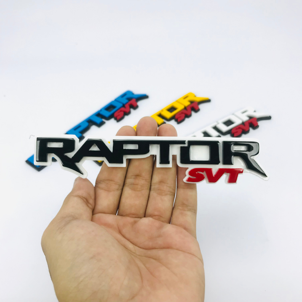 Jual EMBLEM VARIASI MOBIL RAPTOR SVT UNTUK SEMUA TYPE MOBIL FORD RANGER ...