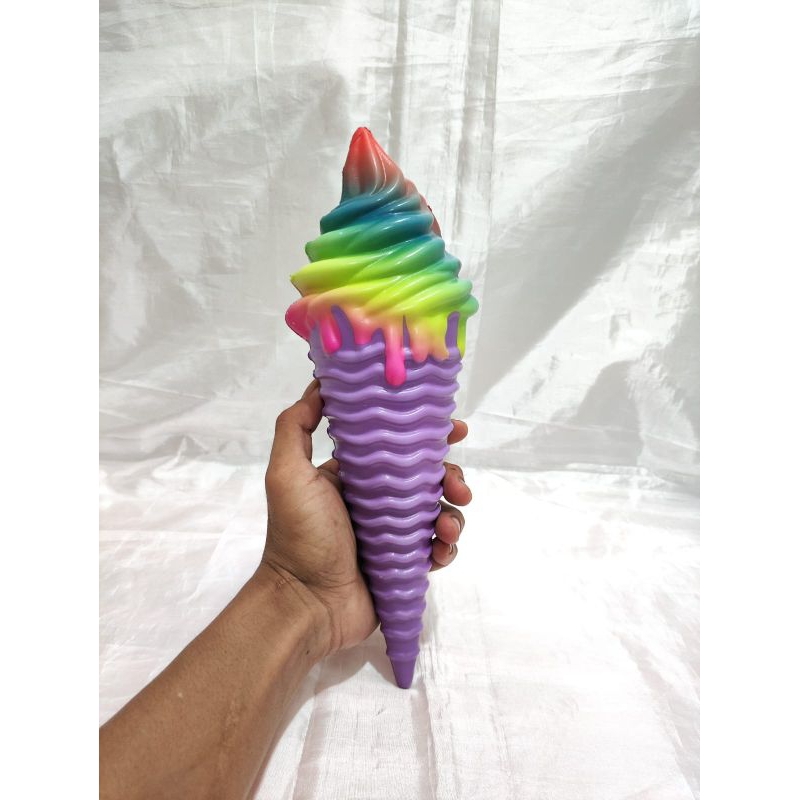 Jual SQUISHY ICE CREAM CONE JUMBO! BESAR(BIG) | Shopee Indonesia