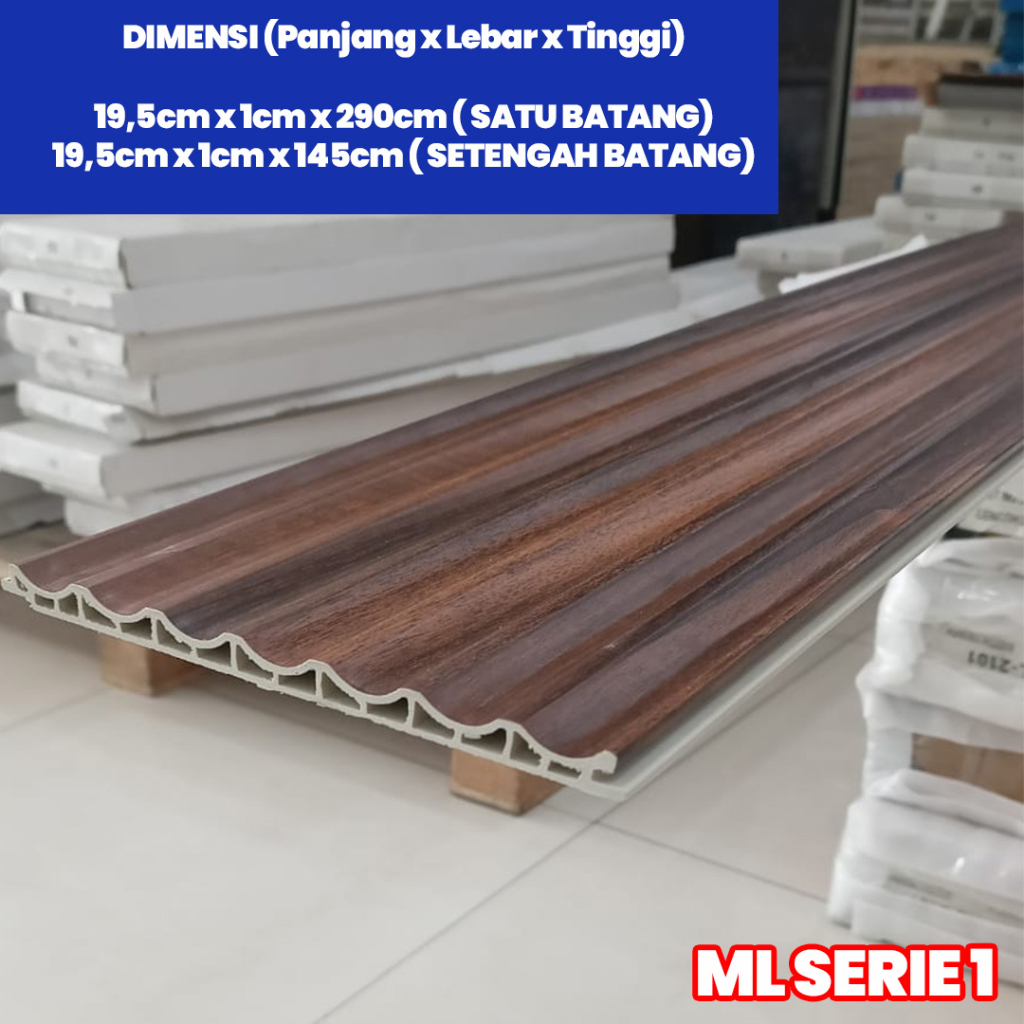 Jual Wood Panel WPC / Wall Panel PVC / Woodpanel Wallpanel Kisi Kisi ...