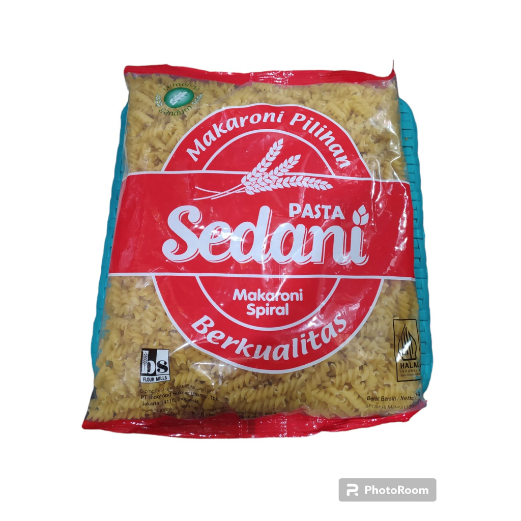 Jual Makaroni Spiral MAKARONI PASTA SEDANI Kemasan 1 KG | Shopee Indonesia
