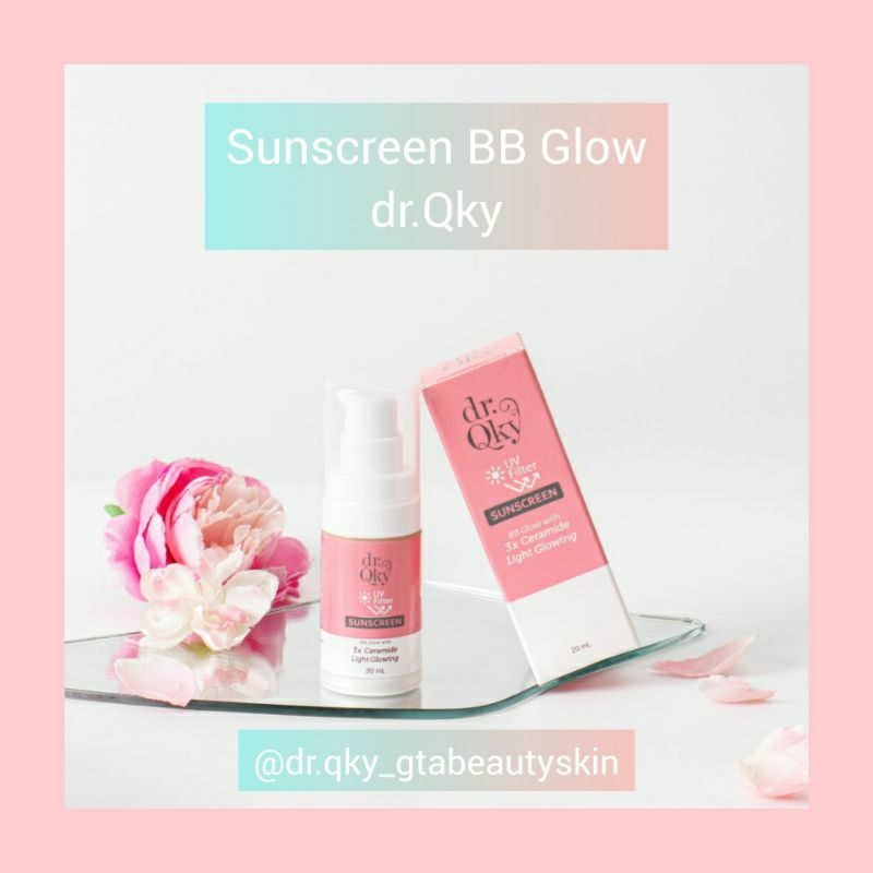 Jual BB glow sunscreen dr.qky | Shopee Indonesia